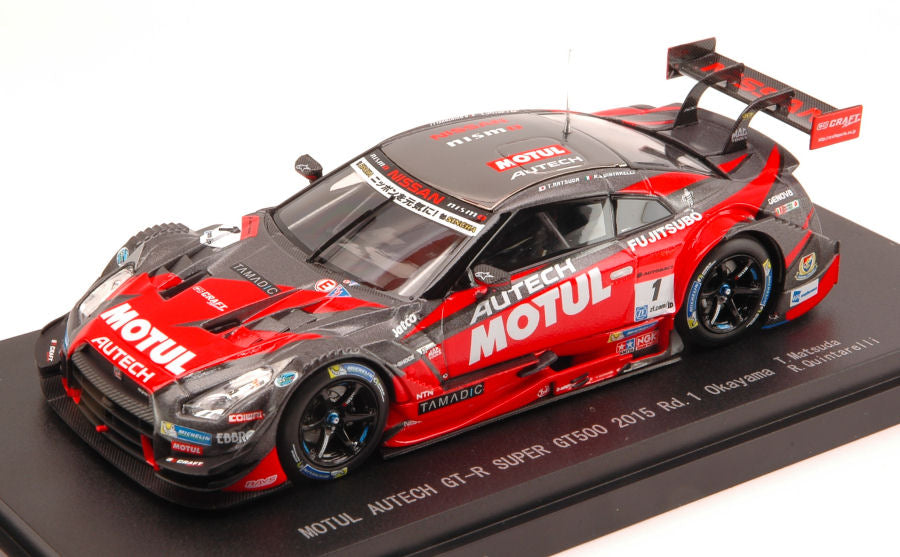EBBRO Nissan GT-R R35 #1 Motul Autech Super GT GT500 2015 Okayama 1/43 – Motorsport Model Shop