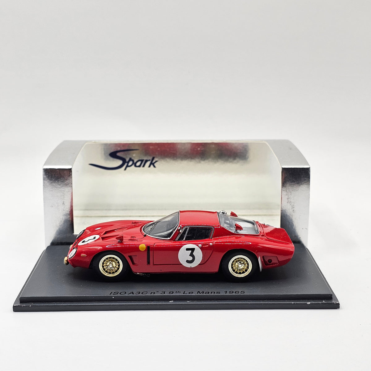 Spark ISO Grifo A3C Bizzarrini #3 Le Mans 1965 1/43 Scale