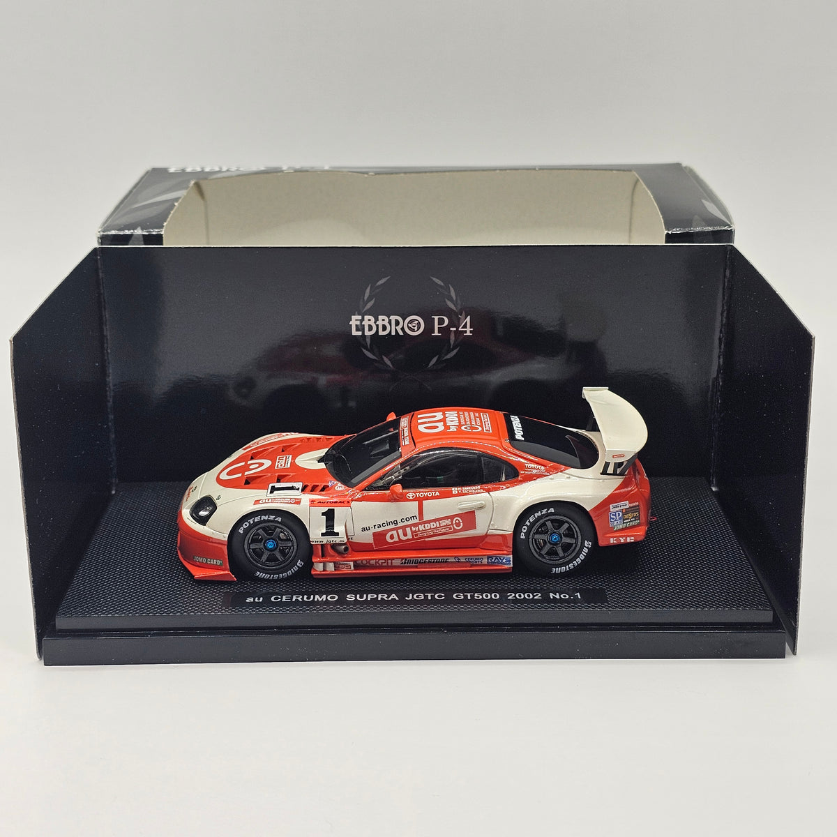 EBBRO P4 Toyota Supra #1 au Cerumo JGTC GT500 2002 Resin Collection 1 ...