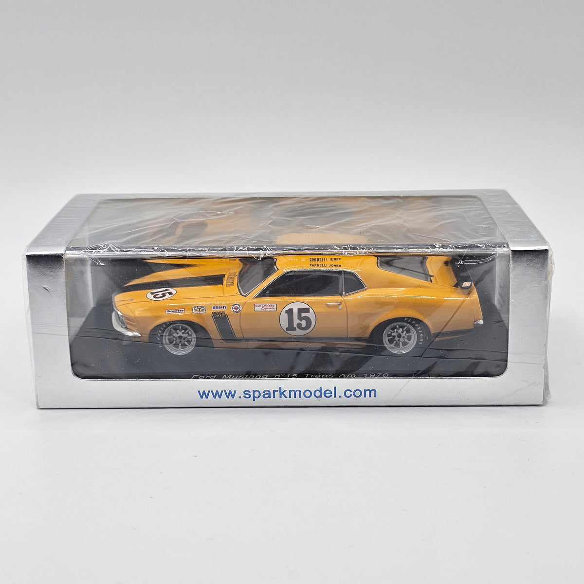 Spark Ford Mustang Boss 302 #15 Ford Racing Trans Am 1970 1/43 Scale S