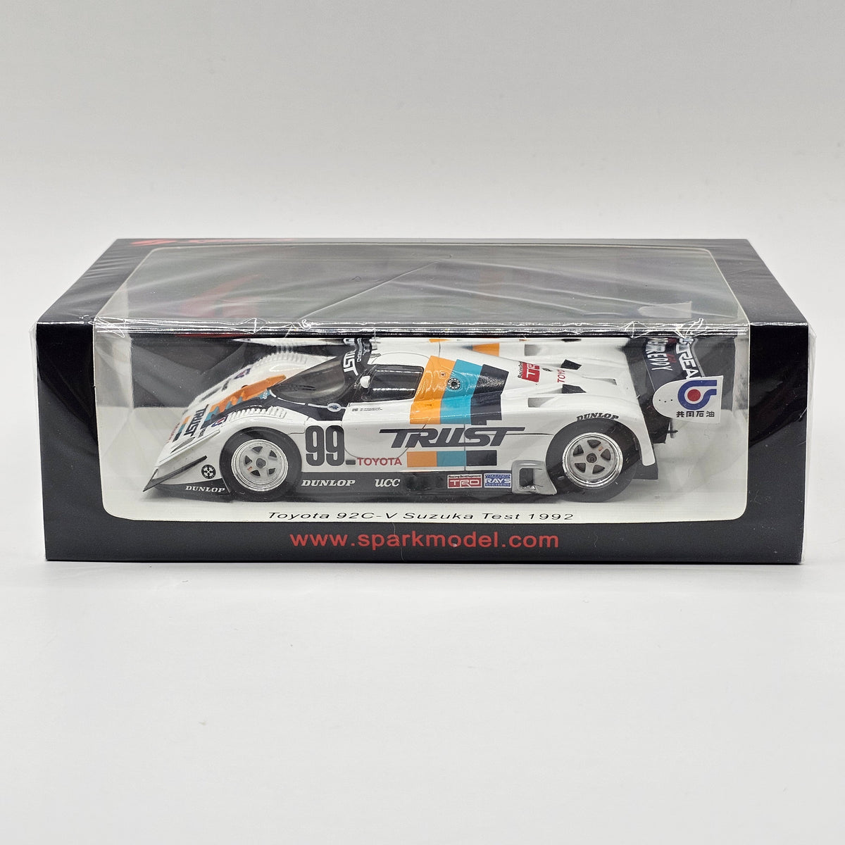 Spark Toyota 92C-V No.99 Suzuka 500KM Test Day 1992 1/43 Scale S6253
