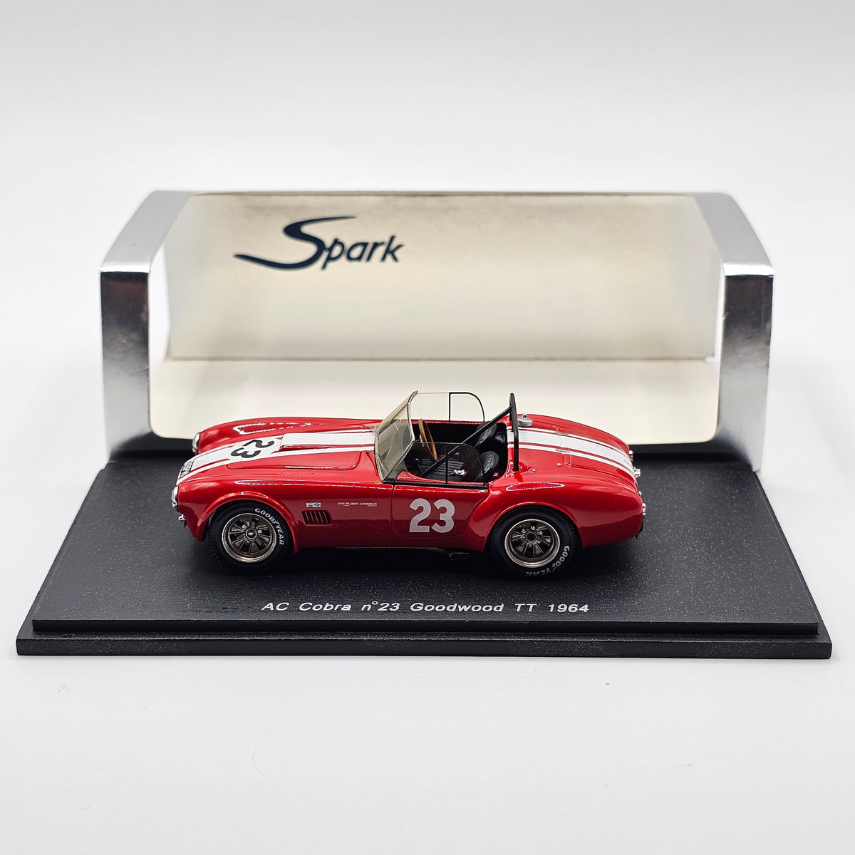 Spark AC Cobra 289 #23 Willment Racing Team Goodwood TT 1964 1/43 Scal