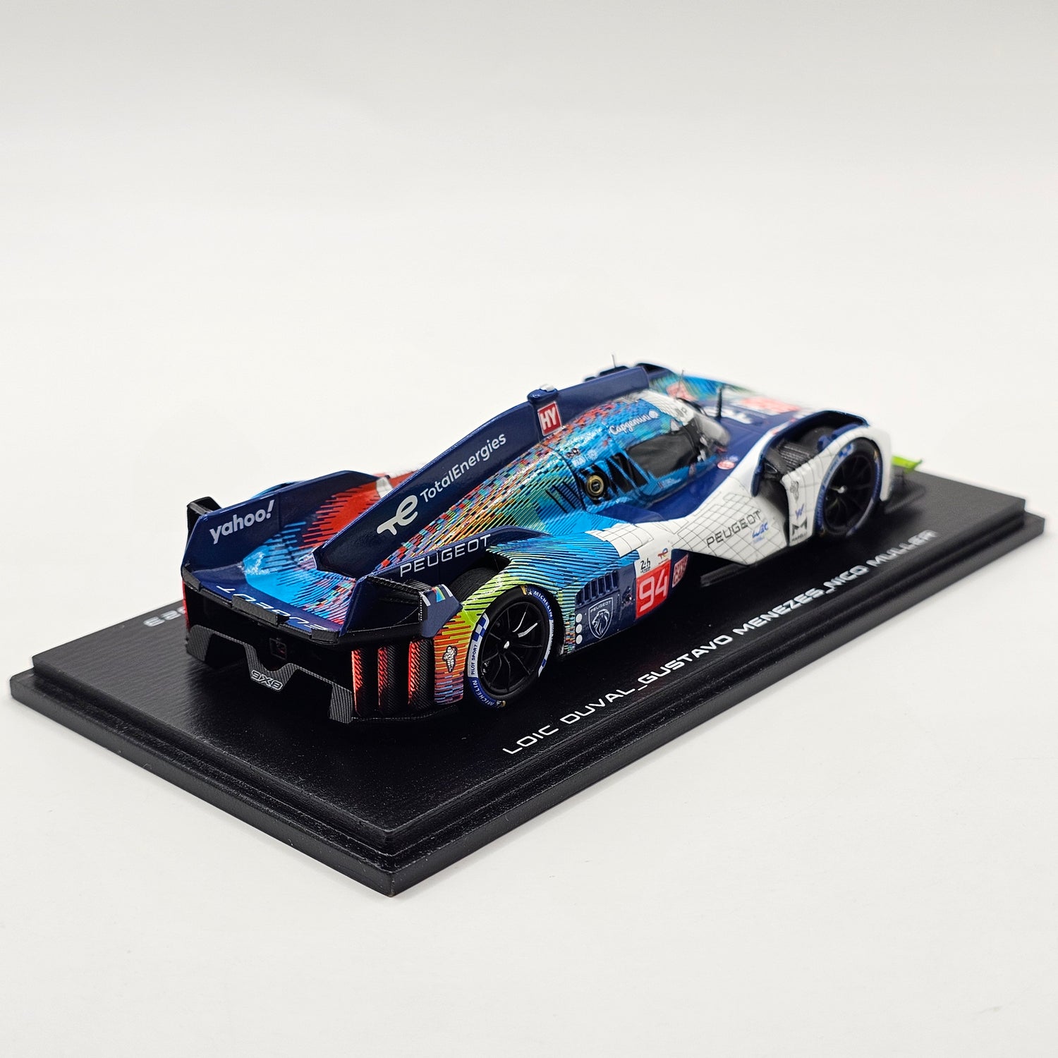 Spark Peugeot 9X8 #94 Peugeot TotalEnergies 24Hrs Le Mans 2023 1/43 Sc