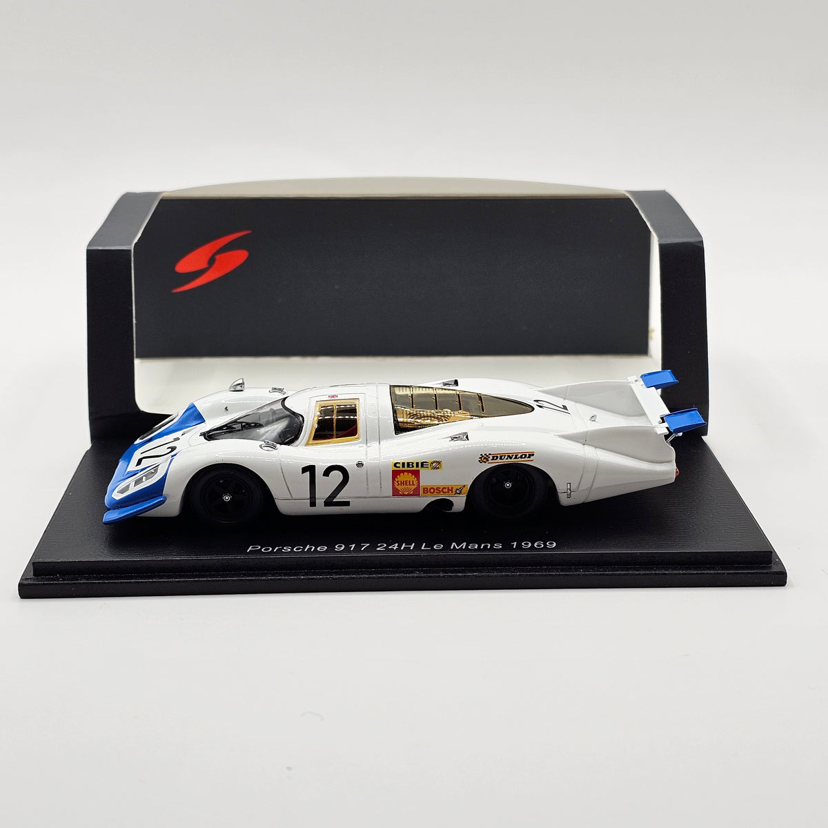 Spark Porsche 917LH #12 Porsche System 24Hrs Le Mans 1969 1/43 Scale S