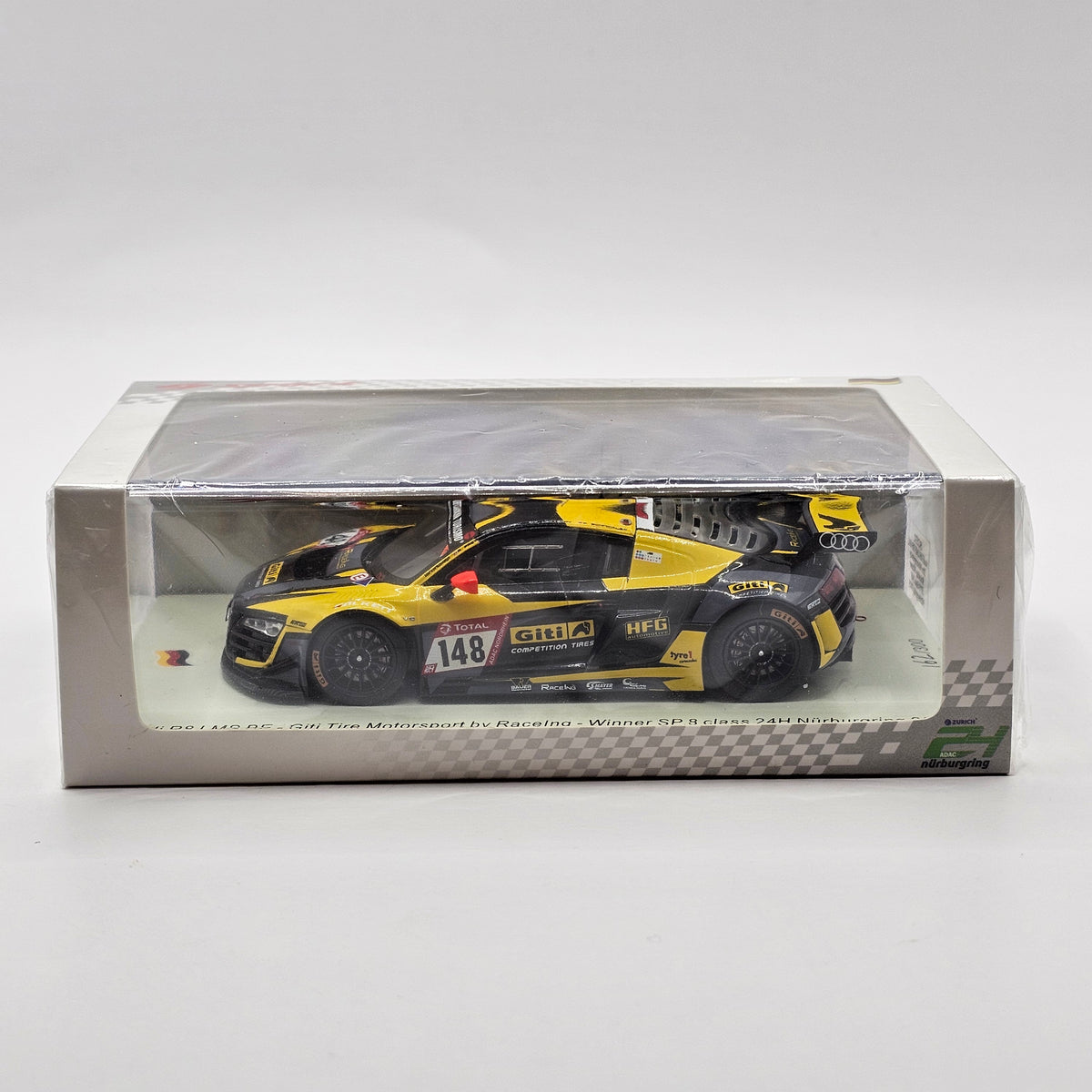 Spark Audi R8 LMS BE #148 Giti Tire Motorsport Winner SP8 24Hrs Nurbur