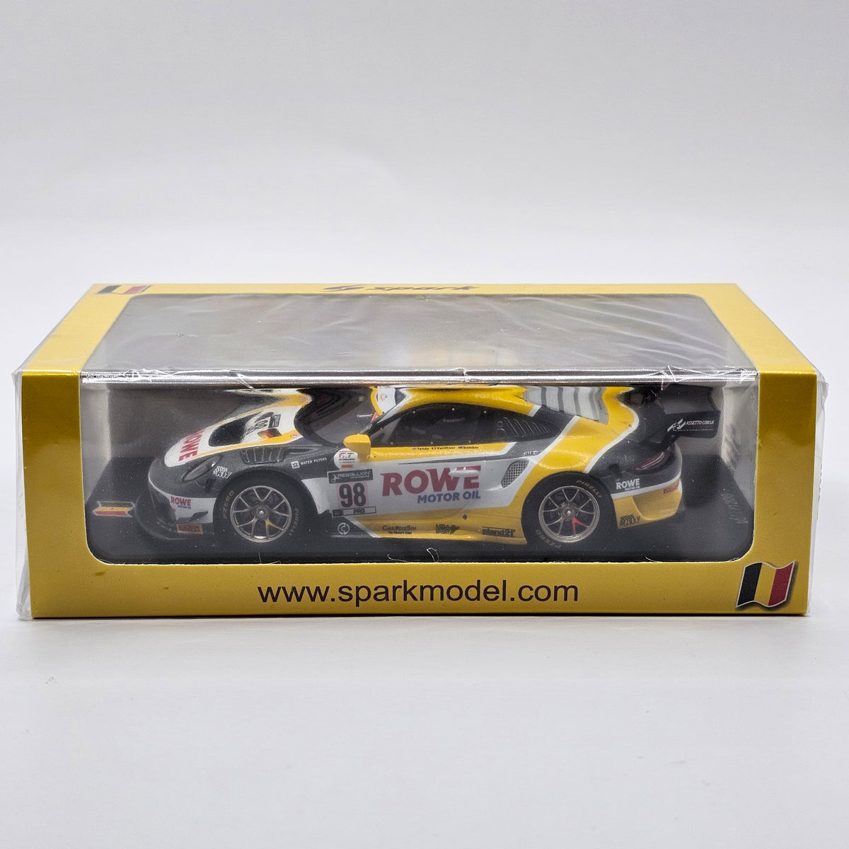 Spark Porsche 911 GT3R #98 Rowe Racing 24Hrs Spa 2020 Winner 1/43 Scal
