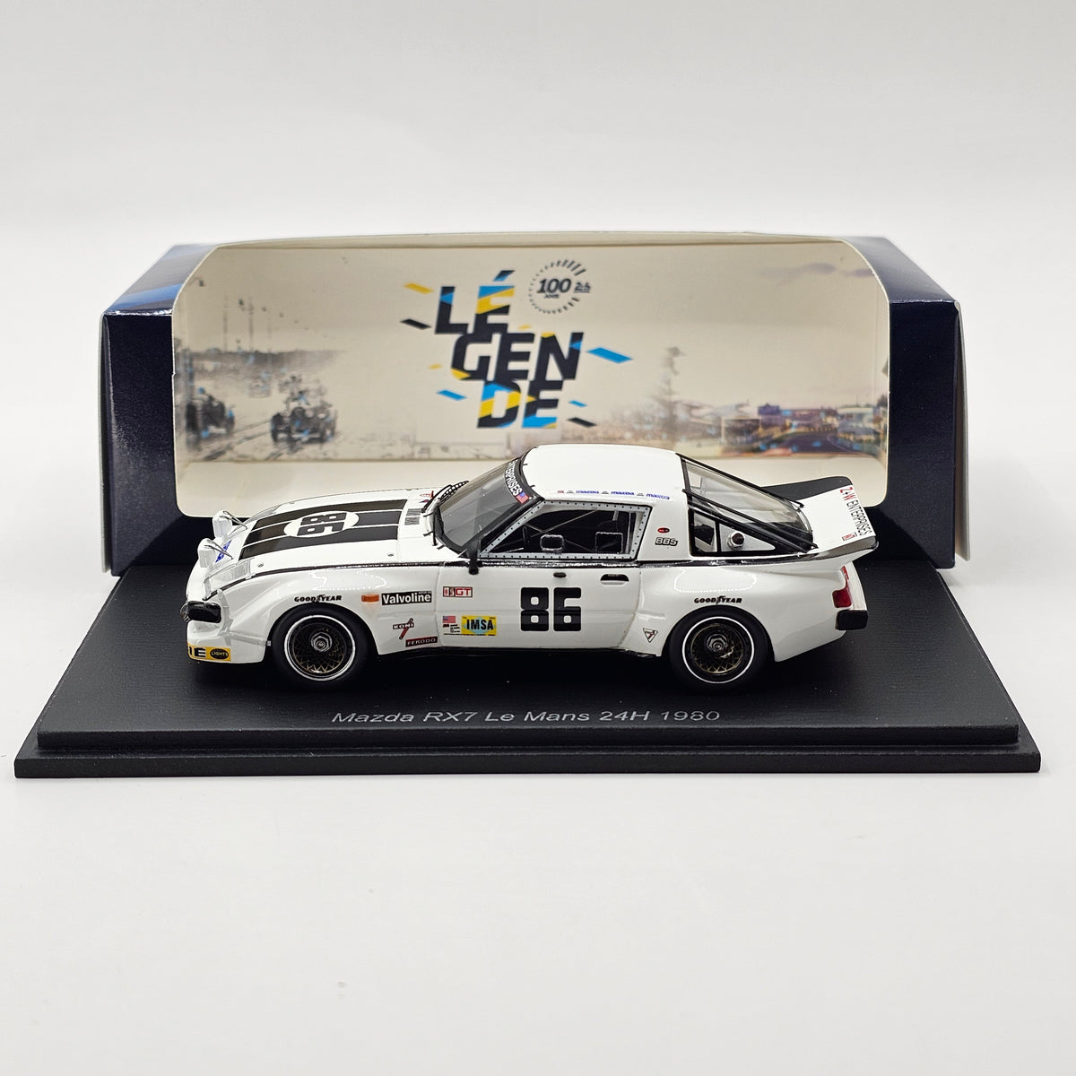 Spark Mazda RX-7 #86 Z & W Enterprises 24Hrs Le Mans 1980 1/43 Scale S